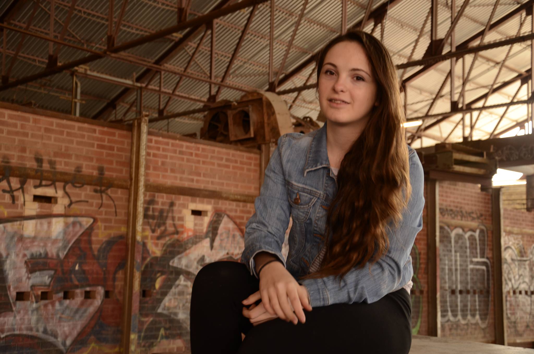 Kasha Slavner is very much a typical teenager who sometimes needs to...)